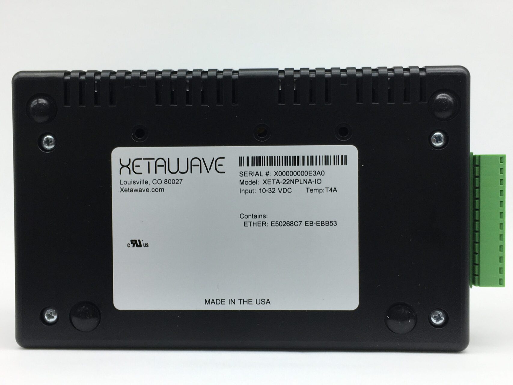 XETA-22NPLNA-IO : Control Synergy