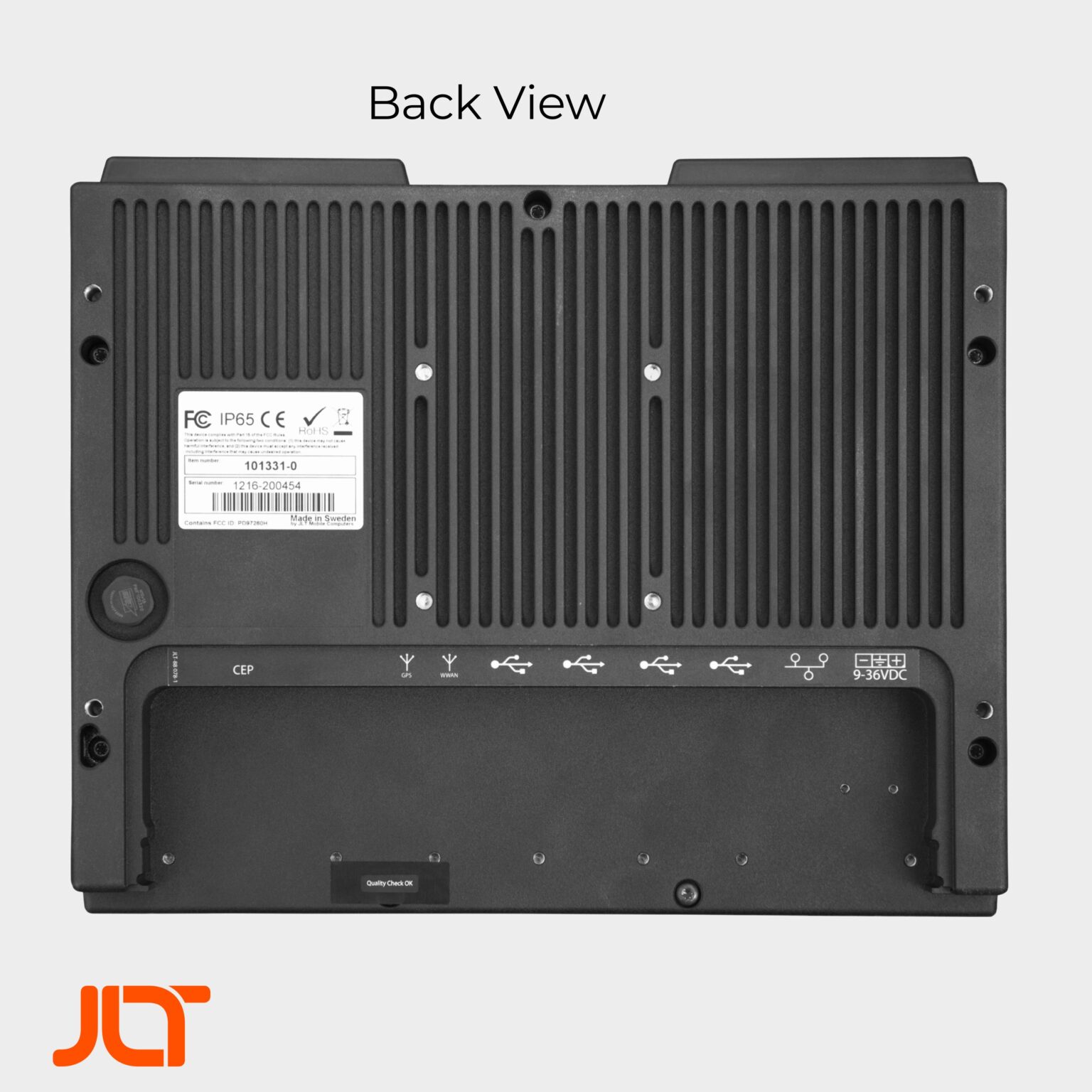 JLT1514N 15″ Vehicle Mount PC – 800NIT | Windows 10 IoT | Intel® E3845 ...