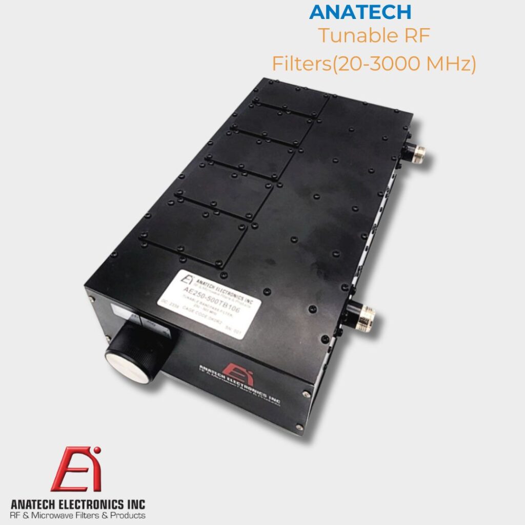ANATECH - 250-500 MHZ TUNABLE BAND PASS FILTER : Control Synergy