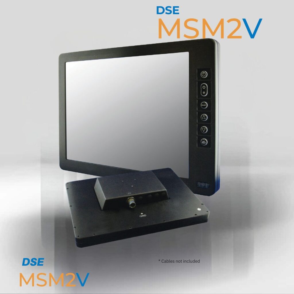 DSE MSM2V - MIL Spec Monitor Series II with Composite Video Input ...
